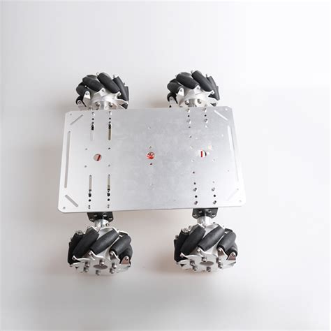 doit diy smart rc robot car chassis with 100mm omni wheels compiled