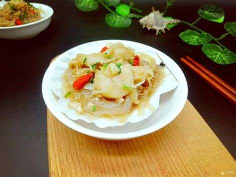 蒜蓉粉絲蒸扇貝 鮮有贊愛有伴 每日頭條