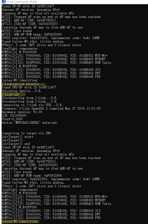 solved re 0 available swd devices detected nxp community