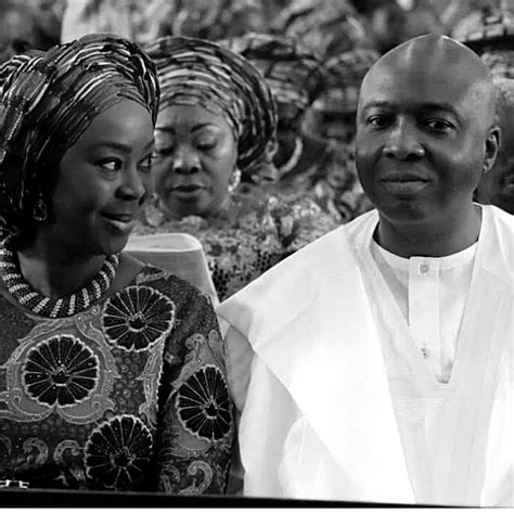 Former Senate President Bukola Saraki And Wife Toyin Celebrate Their