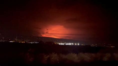 El Volcán Mauna Loa De Hawaii Entró En Erupción Después De 40 Años Es El Más Grande Del Mundo