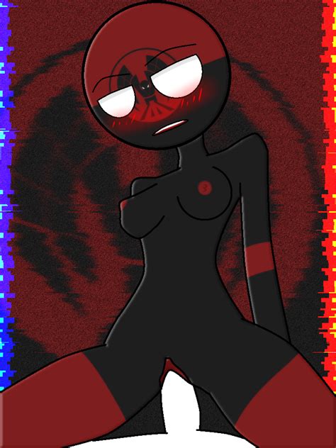 Rule 34 Blank Eyes Blush Bored Breasts Circle Head Countryhumans