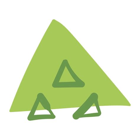 Premium Vector Abstract Triangle Vector Decorative Element