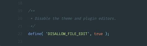 How To Disable Wordpress Theme And Plugin Editors Adam Balée Designs Llc