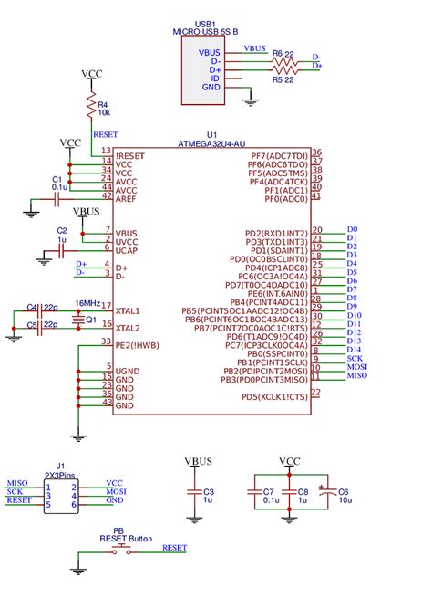 Help With The Atmega32u4 Board 3rd Party Boards Arduino Forum