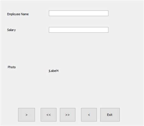Records Navigation With Image Using Java And Mysql Tutusfunny