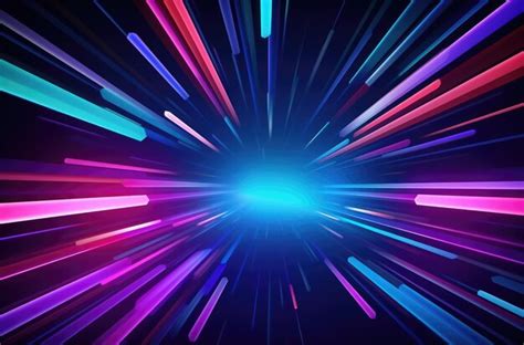 Premium Ai Image Abstract Data Flow Background Design Abstract Line Technology Background