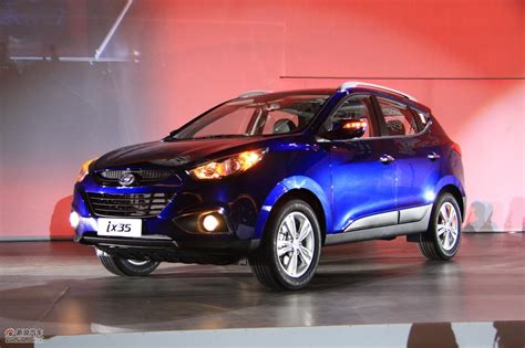 北京现代ix35上市实拍 图片 新浪汽车 新浪网