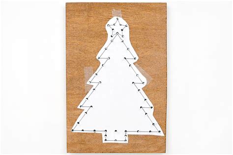 Printable Tree Stencils For String Art Pattern And Stencils
