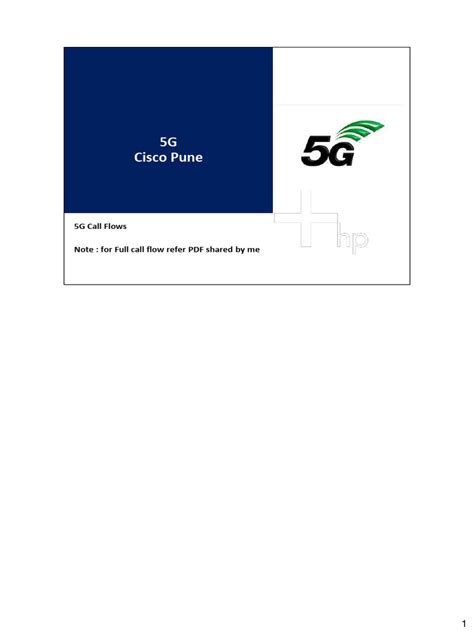 5g Call Flows Pdf Internet Information Technology