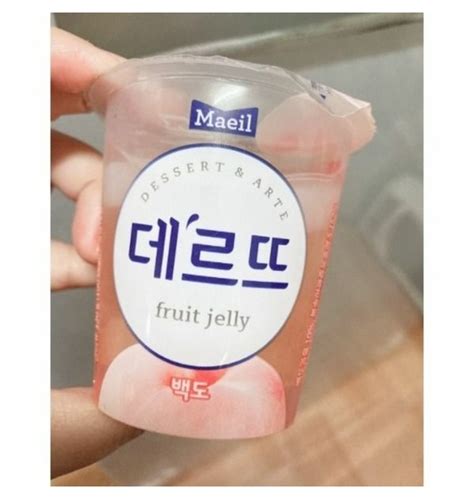매일유업 매일 데르뜨 젤리 백도 130g X 12개 티몬