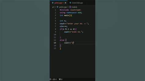 How Check Wherher Number Is Even Or Odd In C Programming Codding