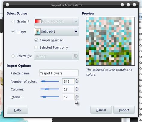 Create A Color Palette Fron Photo In Gimp You Designers