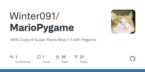 Github Winter Mariopygame Copy Of Super Mario Bros With Pygame