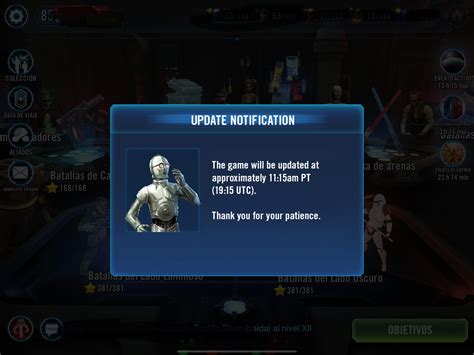 Missing Ok Button On Update Notification Pop Up Rswgalaxyofheroes