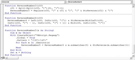 How To Get Text And Number In Reverse Through Vba In Microsoft Excel