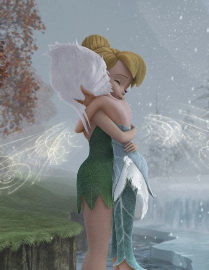 Tinkerbell And Periwinkle Disney Movie Scenes Disney Characters