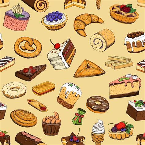 Vetores E Ilustrações De Pastelaria Para Download Gratuito Freepik