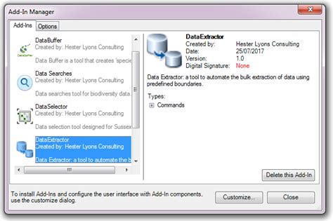 4 Setting Up The Tool — Data Extractor User Guide 101 Documentation