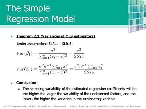 The Simple Regression Model Chapter 2 Wooldridge Introductory
