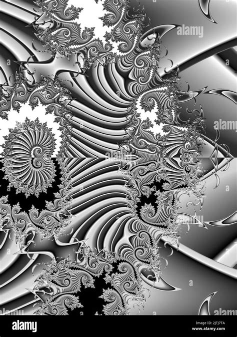 Abstract Computer Generated Fractal Design A Fractal Is A Never Ending Pattern Fractals Are