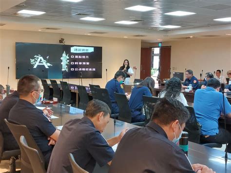 臺中市政府警察局112年度廉政法紀教育專案宣導 照生新聞