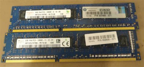 Lot 4 Ram Upgrade Cards DDR3