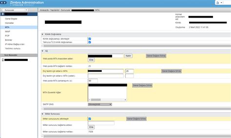 Zimbra Üzerine Proxmox Mail Gateway Kurulumu Bölüm 2
