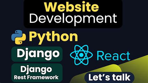 Build Website Using Python Django React Nextjs Etc By Programmeramjd Fiverr