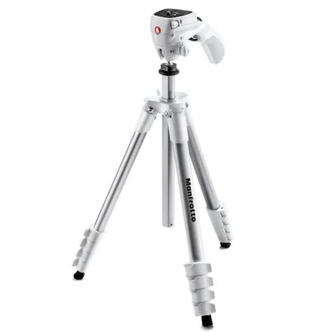 Manfrotto Mkcompactacn Wh Compact Action Tripod White Tripod Legs And Support Shashinki