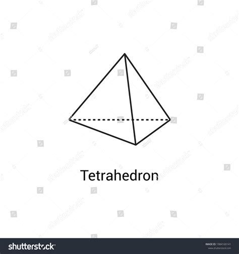 Tetrahedron Triangular Pyramid Shape Stock Vector Royalty Free 1984160141 Tetrahedron Triangular Pyramid Shape Stock Vector Royalty Free 1984160141