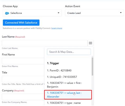 how to add salesforce lead from new formstack form submission