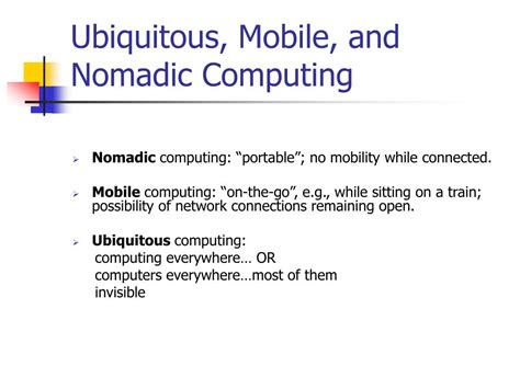 Ppt Ubiquitous Computing Powerpoint Presentation Free Download Id