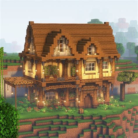 Aesthetic Notion Movie Tracker Template Minecraft Houses Minecraft Cottage Minecraft Farm