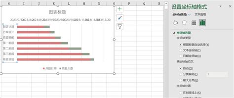 Excel图表制作教程：甘特图 趣帮office教程网