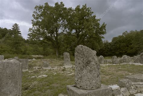 Sacred Sanctuary Of The Dodona Oracle Stock Image C058 7993 Science Photo Library