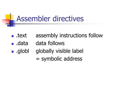 PPT MIPS Assembly Language PowerPoint Presentation Free Download ID