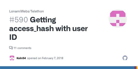 getting access hash with user id · issue 590 · lonamiwebs telethon · github