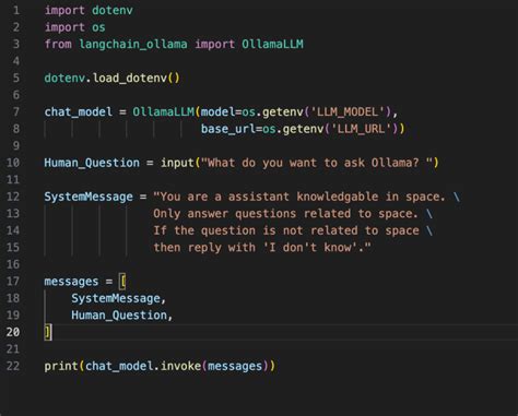 interacting with ollama with langchain python geektechstuff