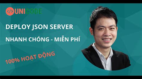 Hướng Dẫn Deploy Json Server Dễ Dàng 100 Hoạt động Youtube