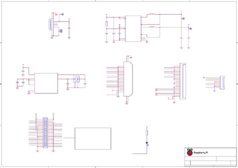 Raspberry Pi Zero W Schematic Diagram