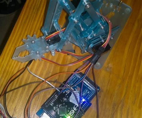 Controlling A Robotic Arm Using Arduino 1sheeld And An Android Smart Phone 6 Steps
