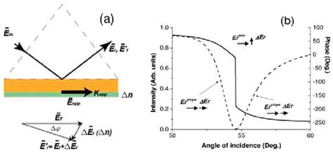 A SPP Generation Presented In Electric Vectors And B Reflection Download Scientific Diagram