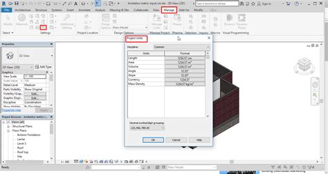 Cara Setting Ukuran Di Revit 2018 Ahyat Me