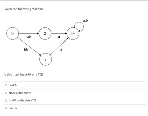 Solved You Are Given Two Finite Automata Fa Fa1 And Fa2