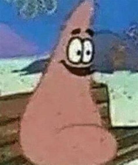 Patrick Shaking Tongue Meme