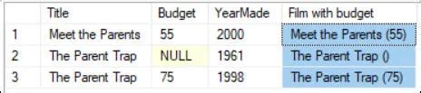 Concatenating Text In Sql Including Delimited Text