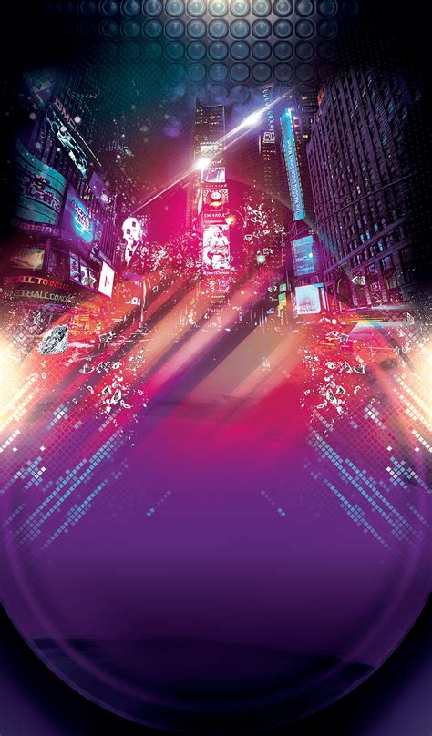 무료 다운로드 마이크 포스터 카피라이터 포스터 배경 분홍색과 파란색 건물은 빛으로 반영 자 제비꽃 Png Pngegg