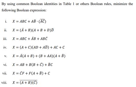 Solved Identity Name X X Law Of The Double Complement