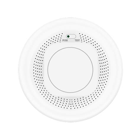 moes zigbee smart smoke fire detector sensor